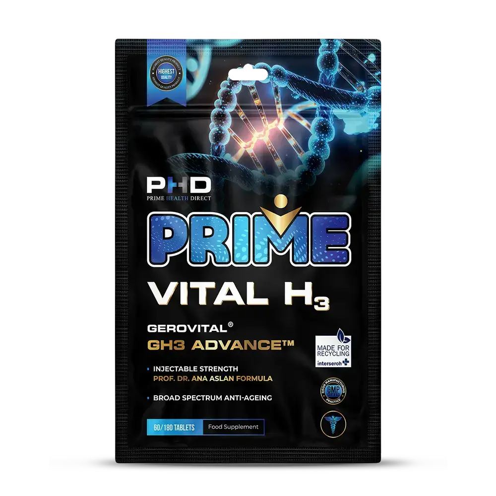 Prime Vital H3™ Gerovital® H3 GH3 advance™ – Prime Health Direct