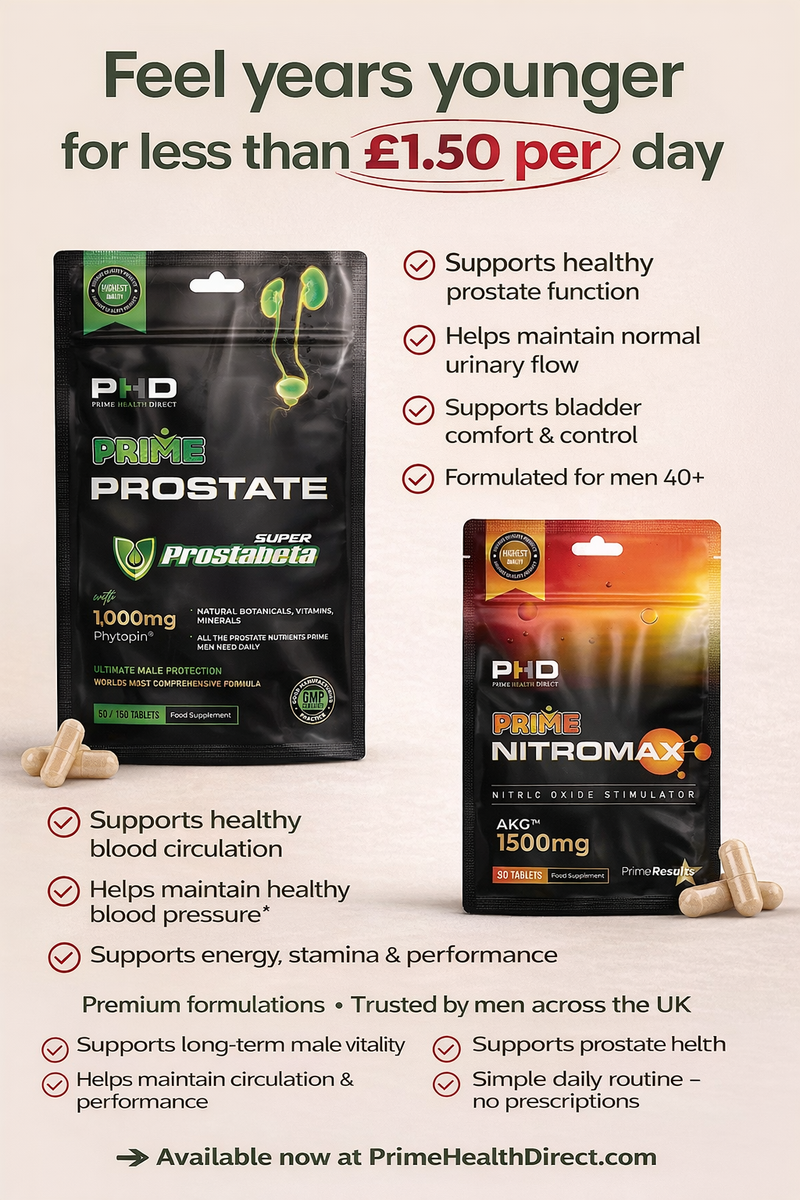 Prostate Health + Nitric Oxide: Why This Combination Matters for Men O ...